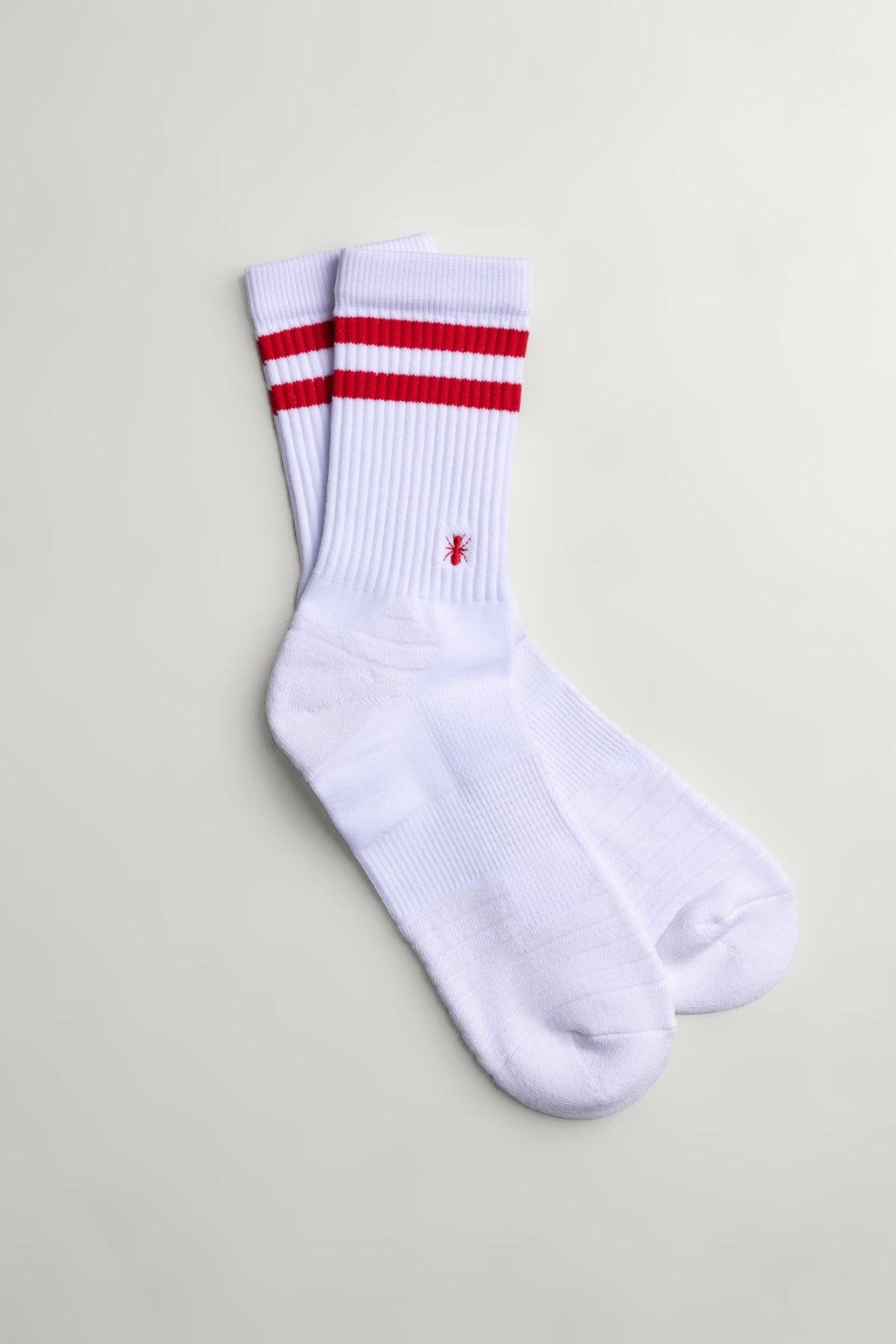 NEW REBOUND CREW - WHITE/ RED – VOTED Socks